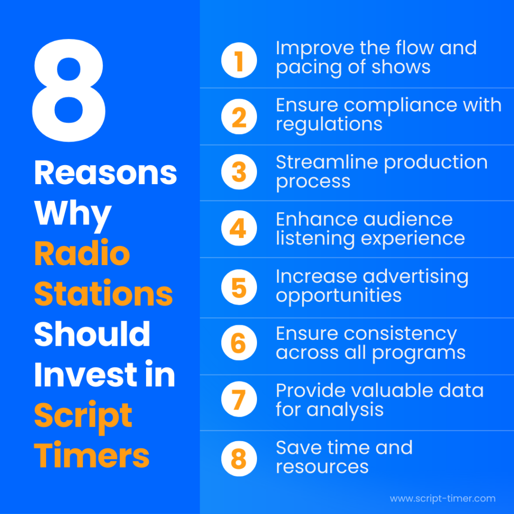 8 Reasons Why Radio Stations Should Invest in Script Timers
