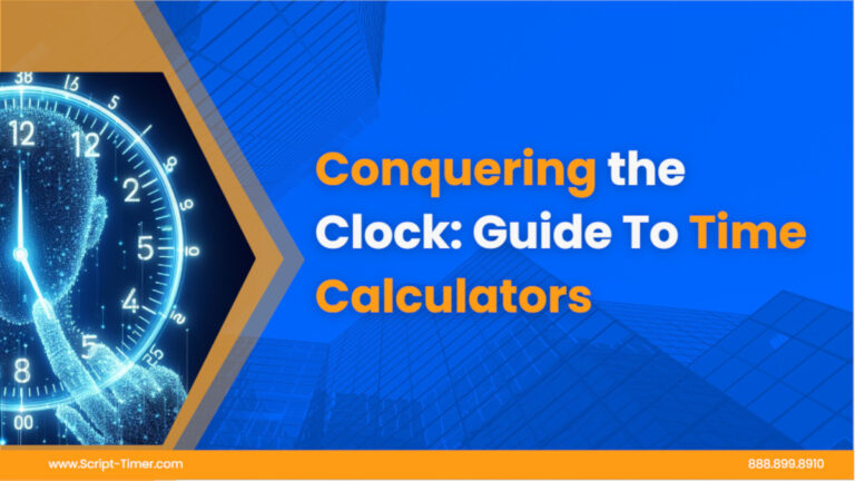 Conquering the Clock: Guide to Time Calculators - SCRIPT TIMER