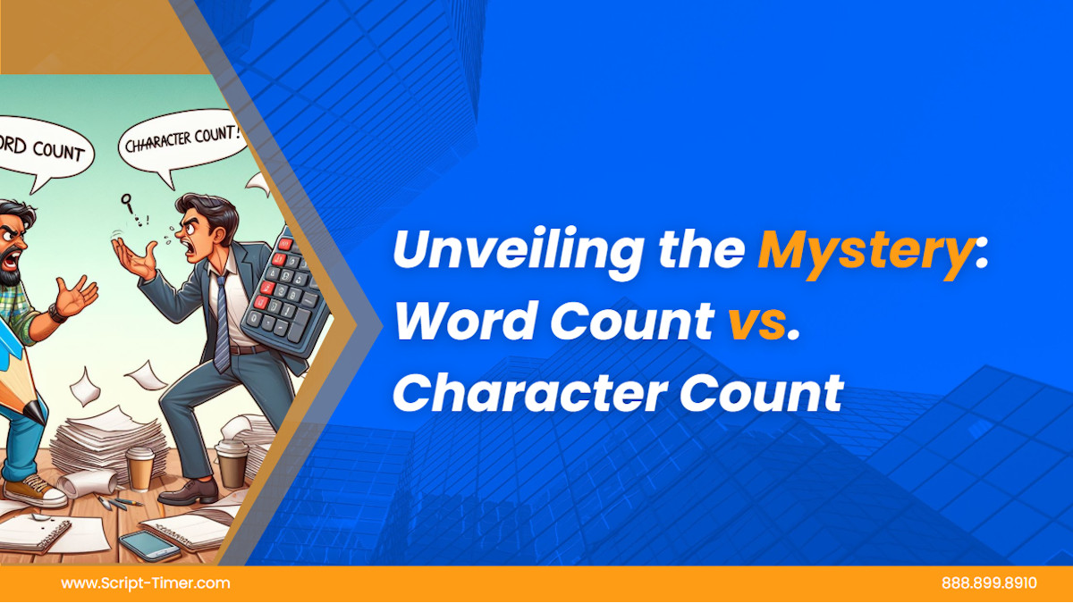 Unveiling the Mystery: Word Count and Character Count - SCRIPT TIMER